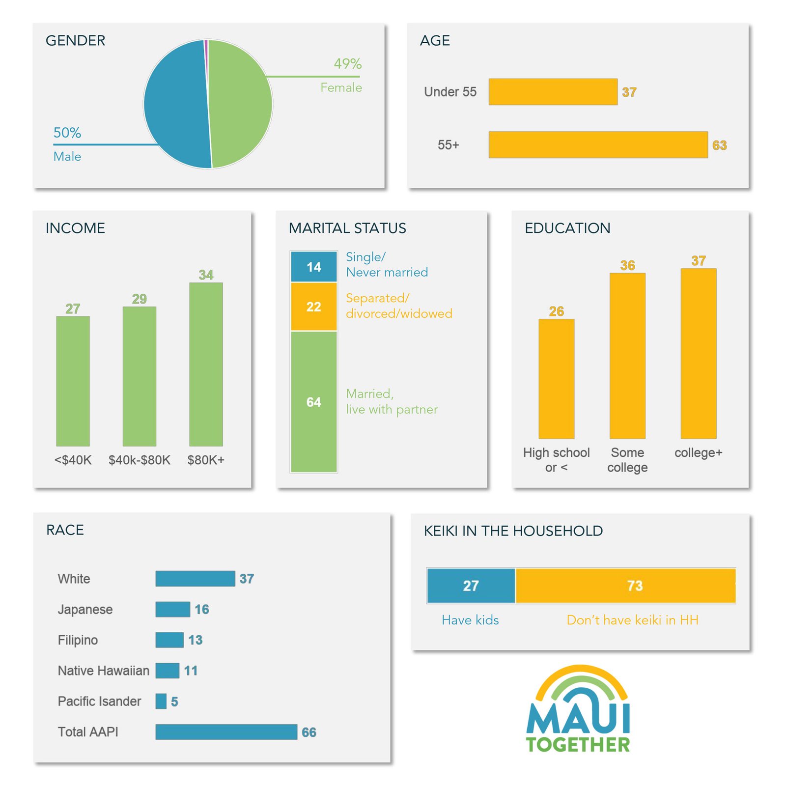 Maui Together - The Struggles of Maui County 2024 Report